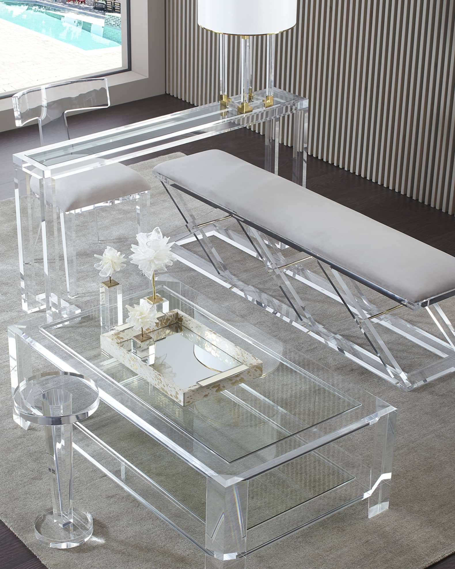 Interlude Home Ava Console Table | Neiman Marcus