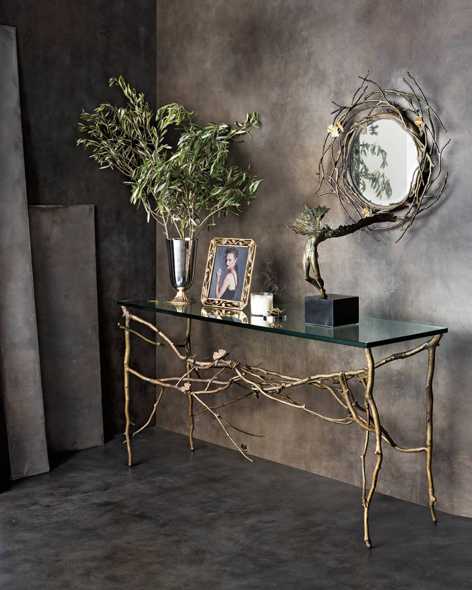 Michael Aram Butterfly Ginkgo Mirror | Neiman Marcus