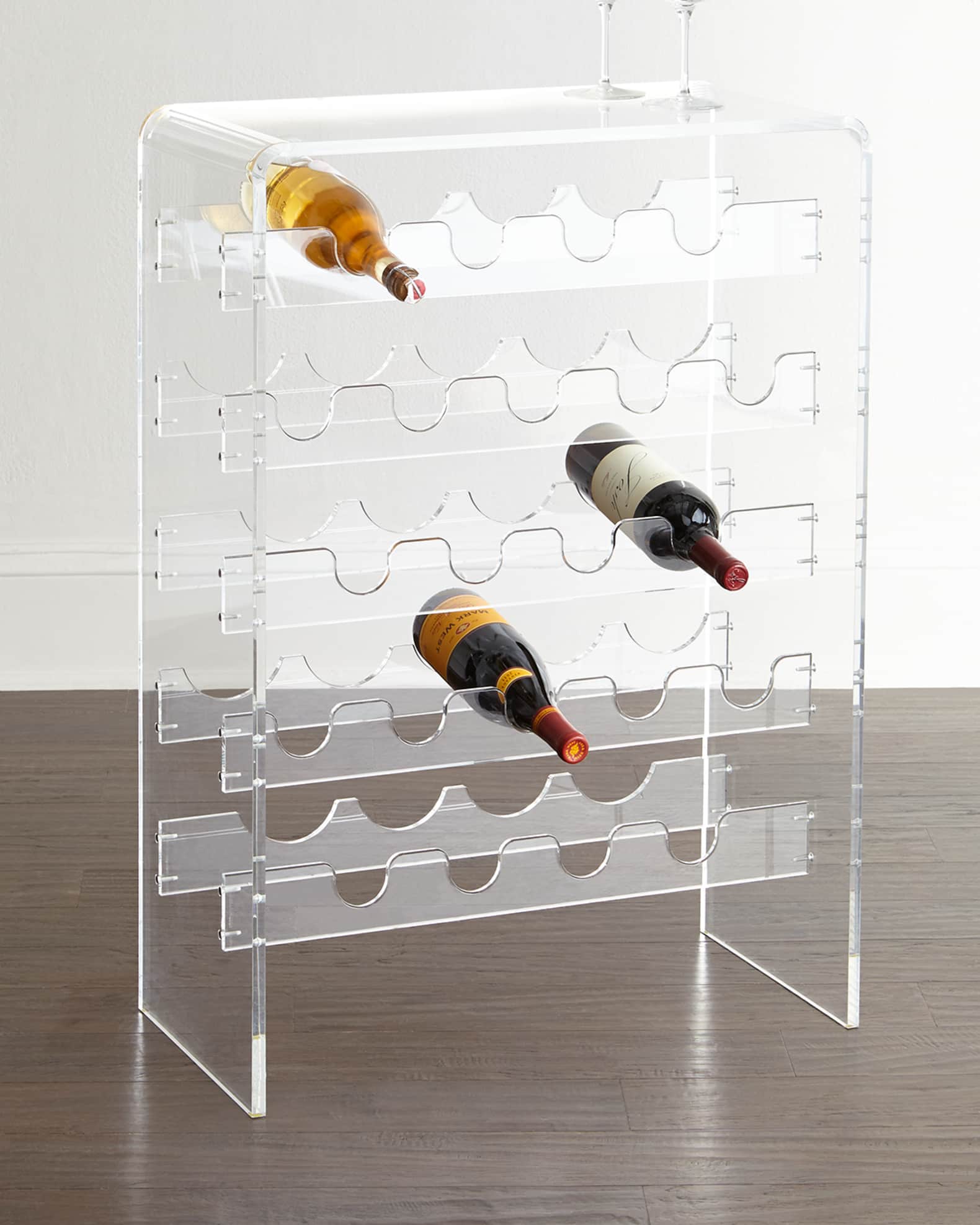 Butler Specialty Co Allegra Acrylic Wine Rack | Neiman Marcus