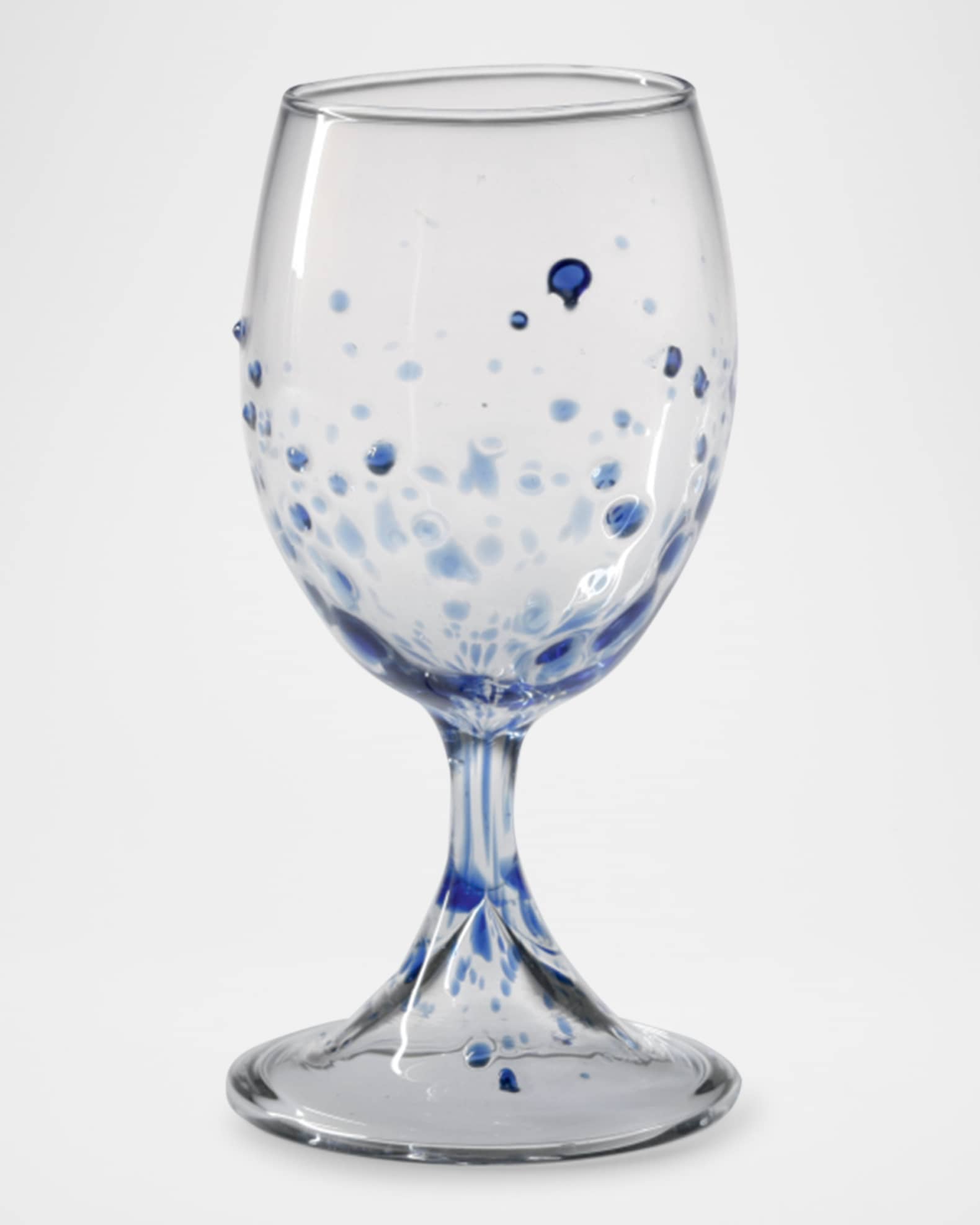 Massimo Lunardon Fragolini 6 oz. Goblet, Blue | Neiman Marcus