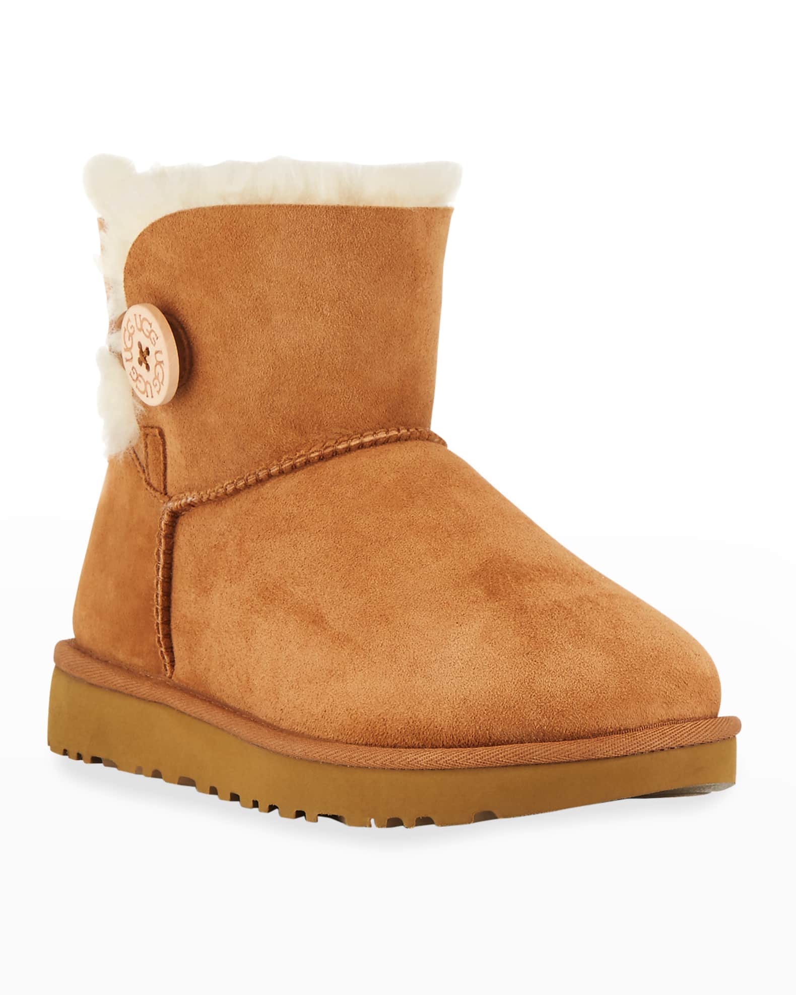 UGG Mini Bailey Button II Boot | Neiman Marcus