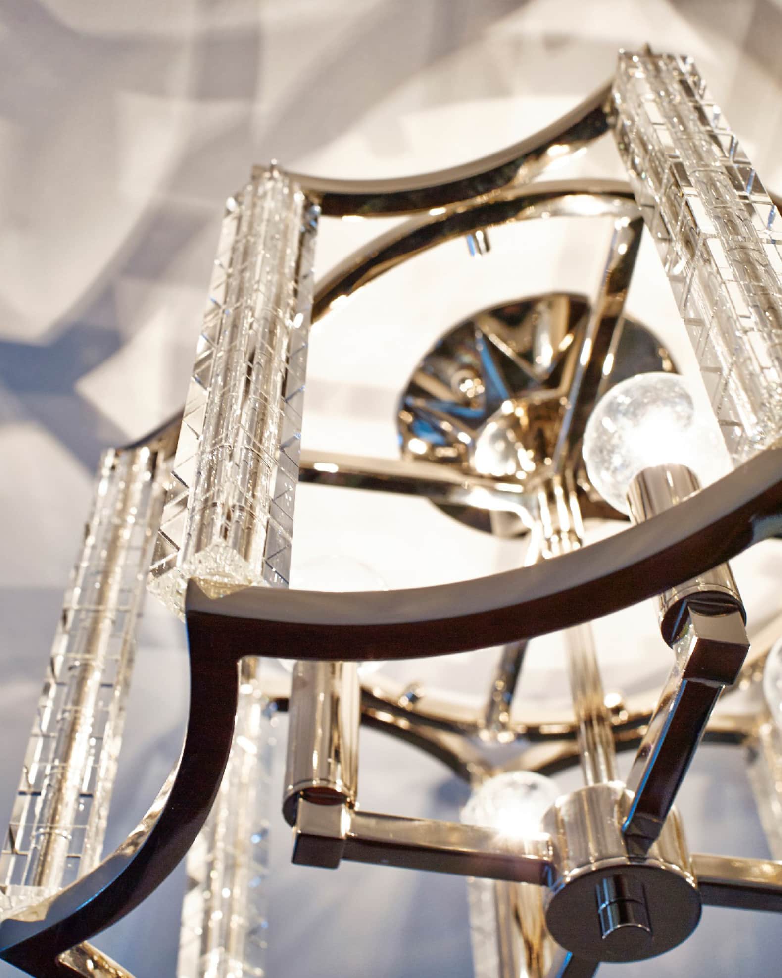 Crystorama Carson 4-Light Convertible Ceiling Mount Light Fixture ...