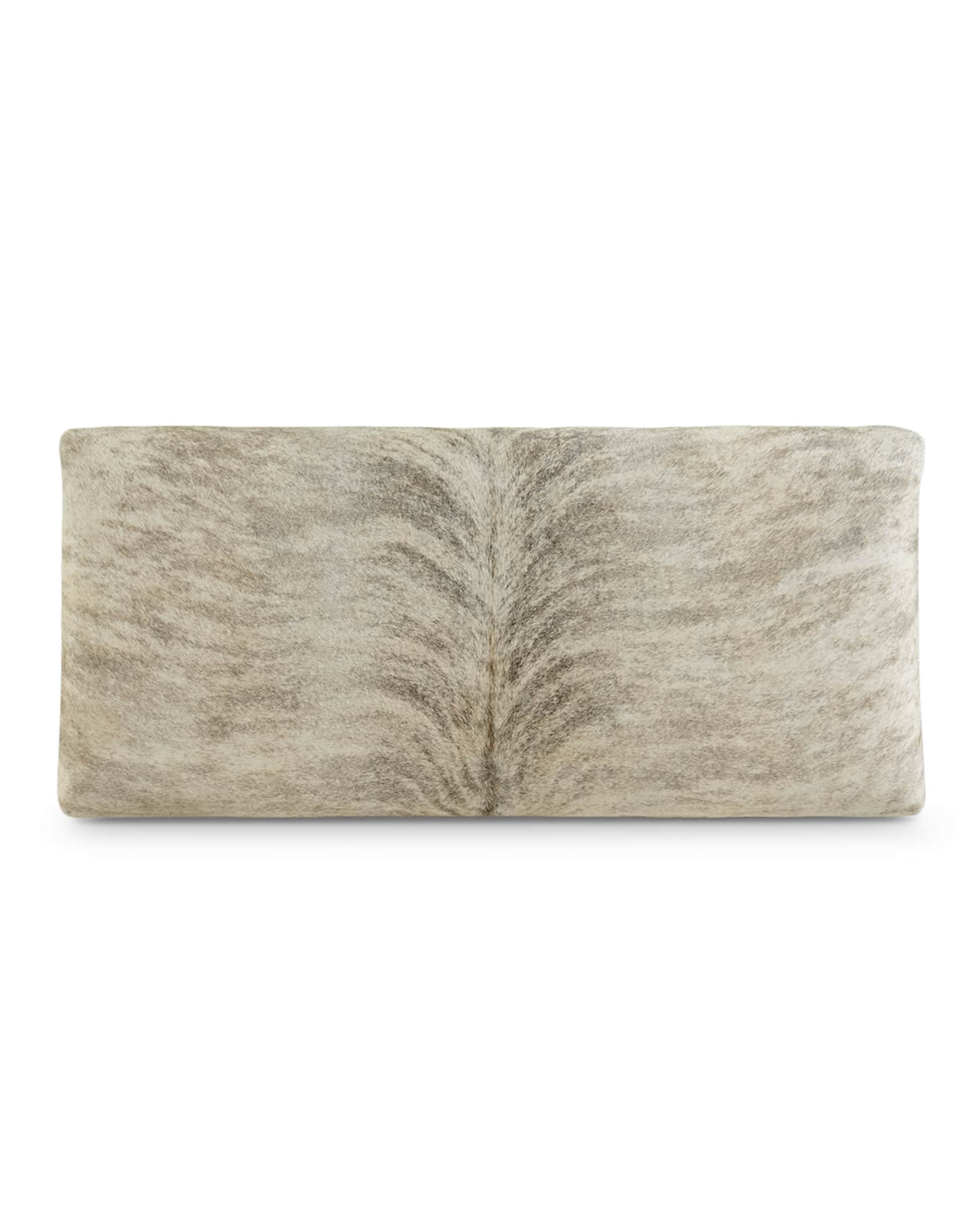 Massoud Brindle Hair On Hide Bench, 47” | Neiman Marcus