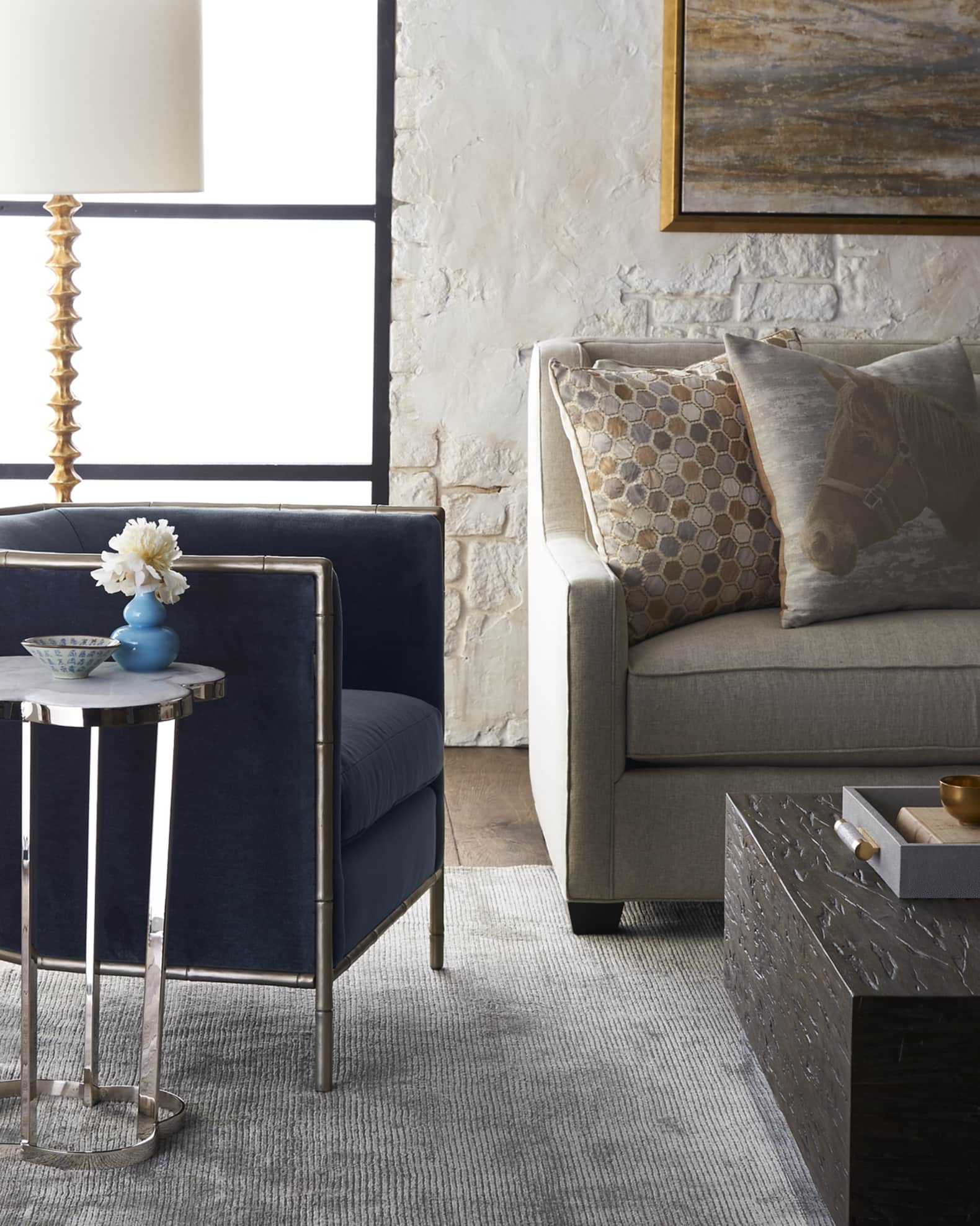 Regina Andrew Chrissy Clover Side Table | Neiman Marcus