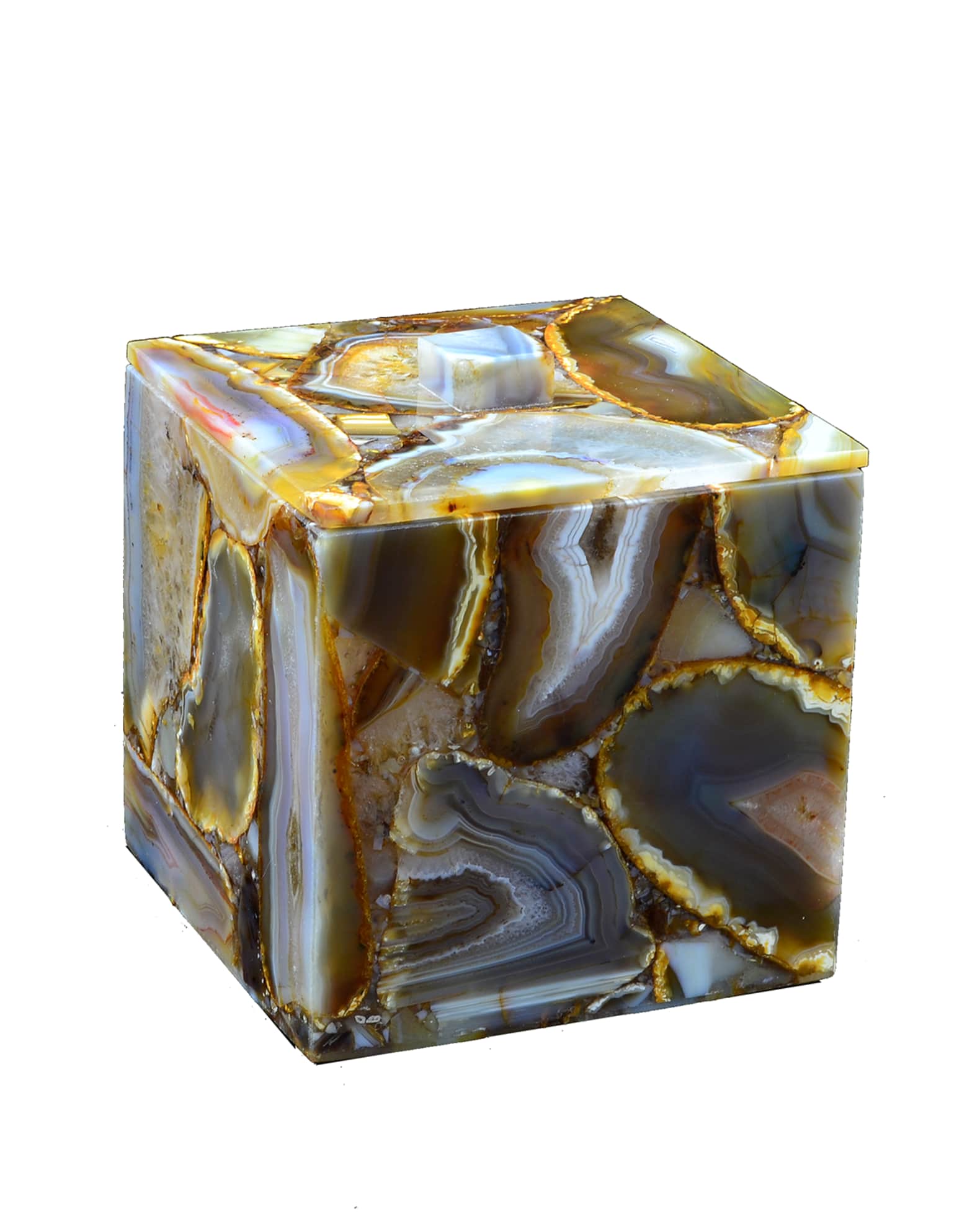 Mike & Ally Taj Agate Box | Neiman Marcus
