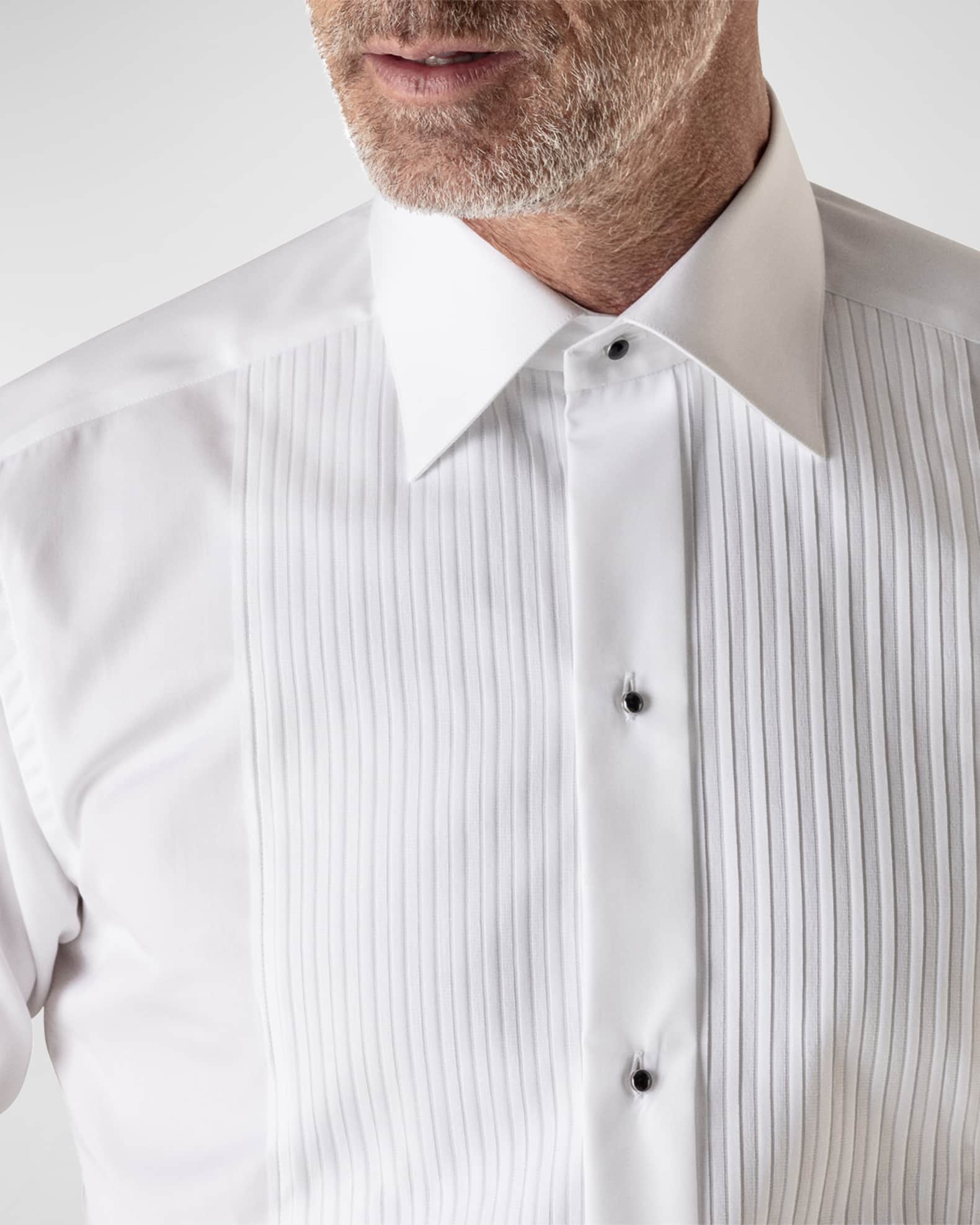 Eton Contemporary-Fit Pleated Bib Formal Shirt | Neiman Marcus