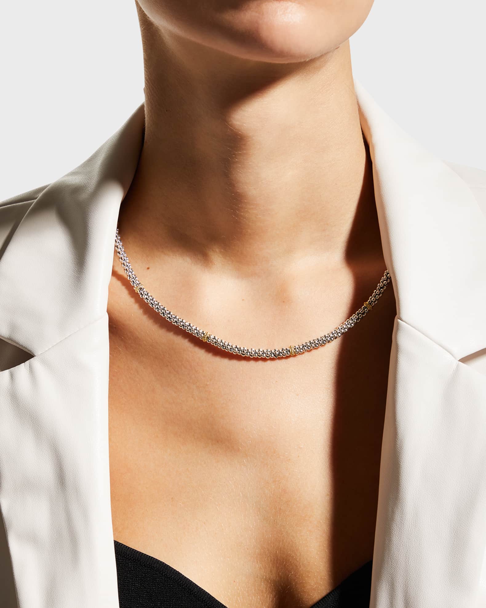 LAGOS Caviar-Rope Necklace | Neiman Marcus