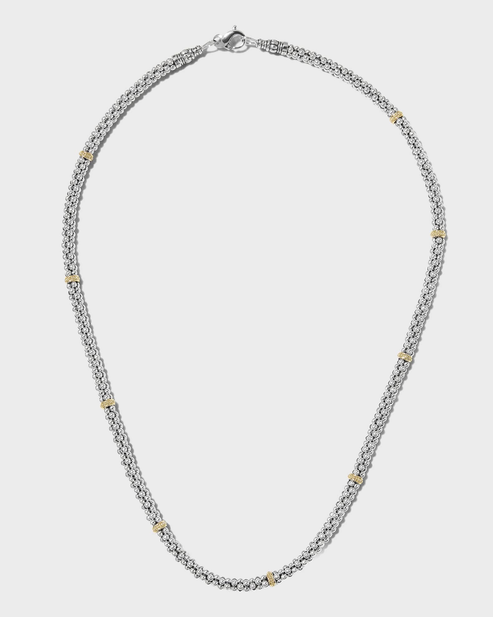 LAGOS Caviar-Rope Necklace | Neiman Marcus