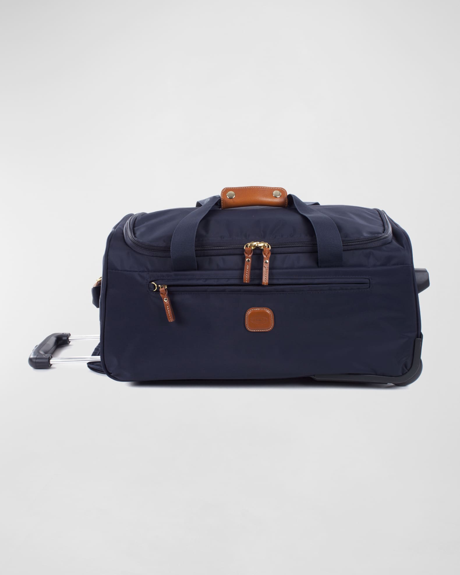 Bric's Navy X-Bag 21" Carry-On Rolling Duffel Luggage | Neiman Marcus