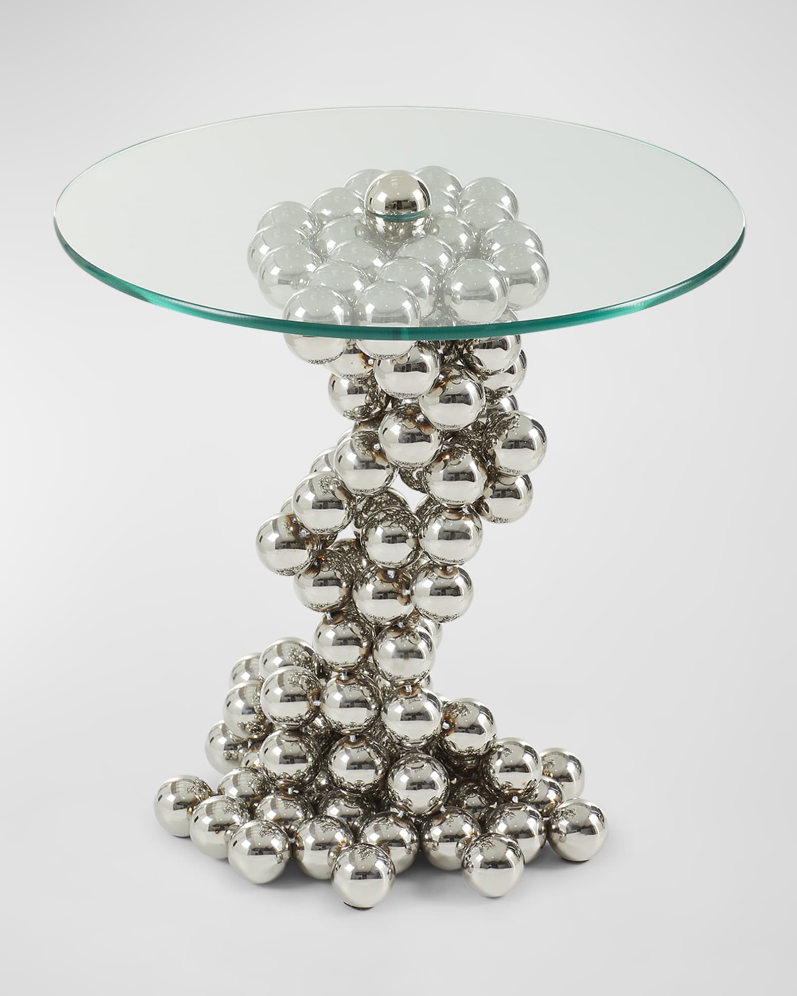 Global Views Raquel Sphere Side Table | Neiman Marcus