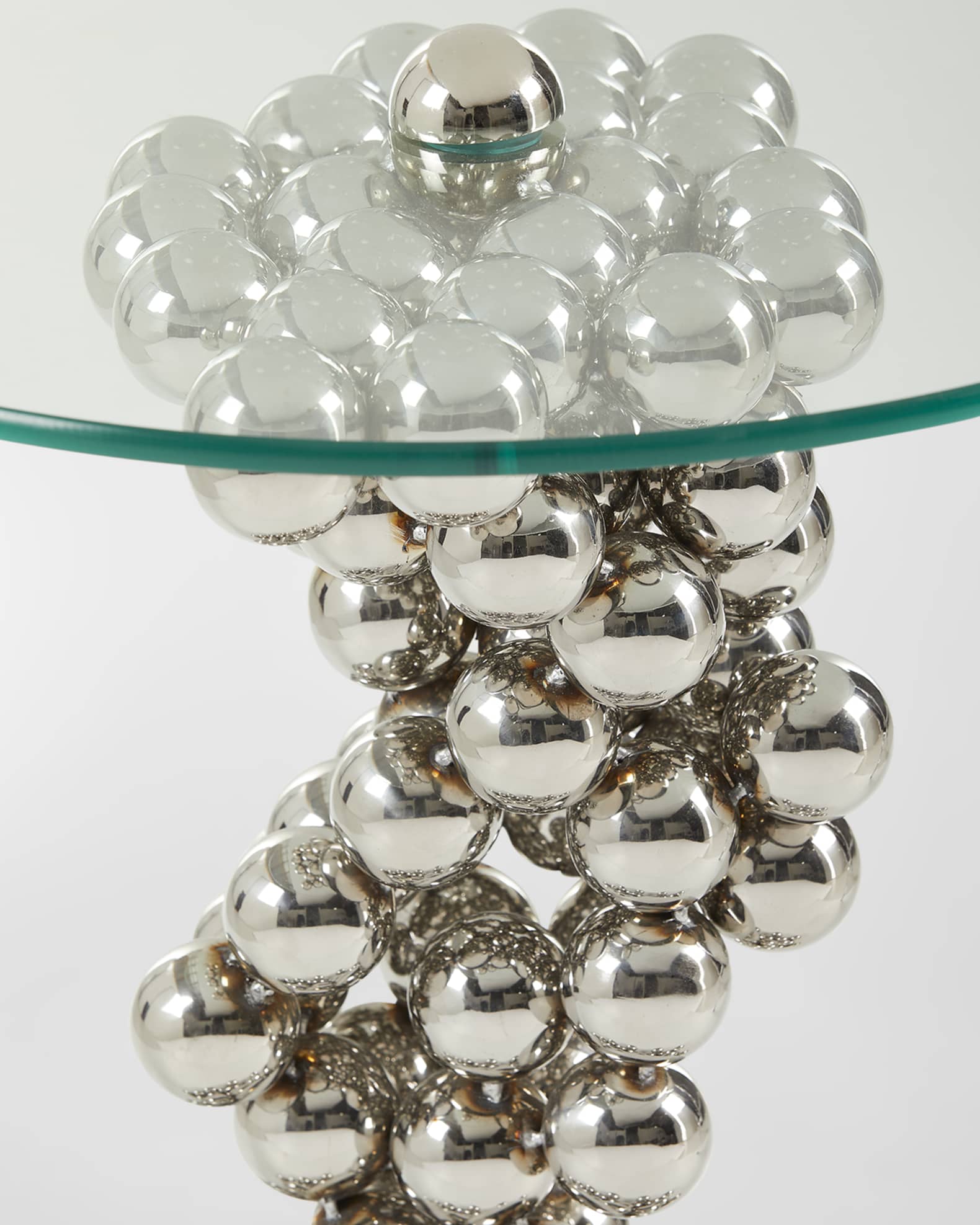 Global Views Raquel Sphere Side Table | Neiman Marcus