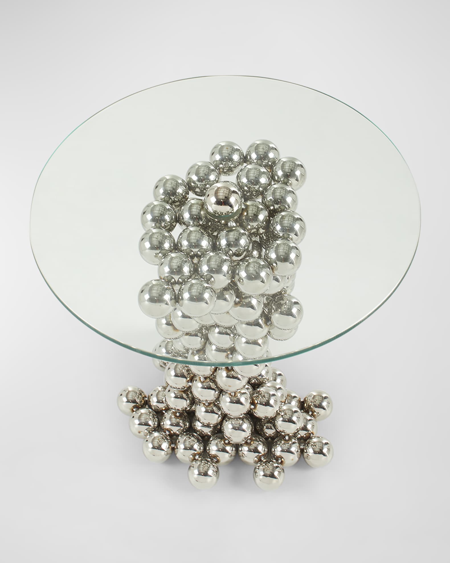 Global Views Raquel Sphere Side Table | Neiman Marcus