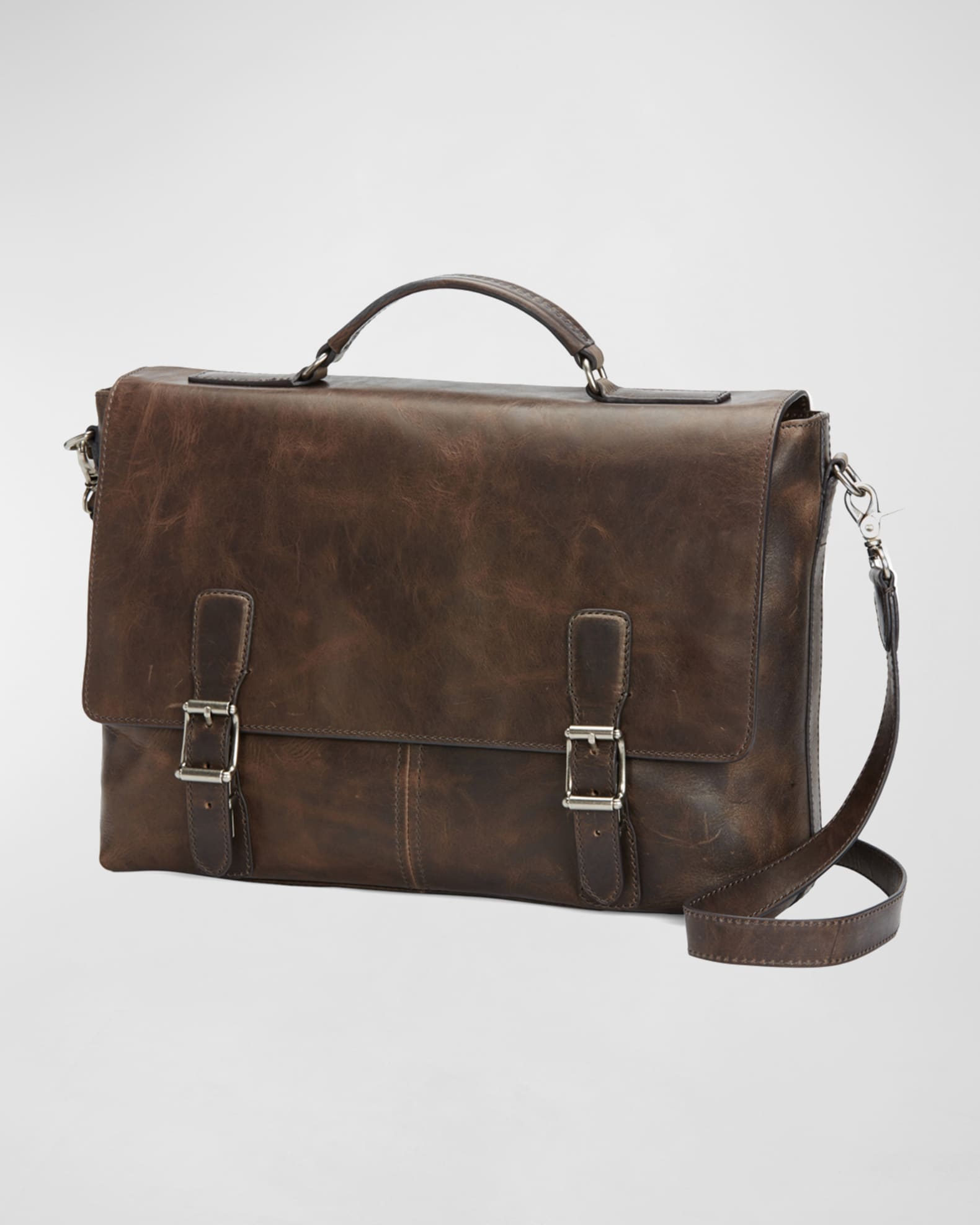 Frye Logan Top Handle Briefcase | Neiman Marcus