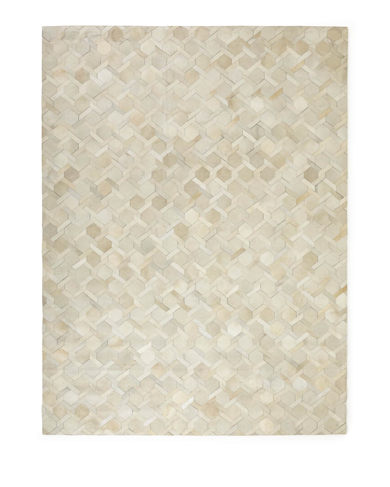Tiana Hairhide Rug | Neiman Marcus