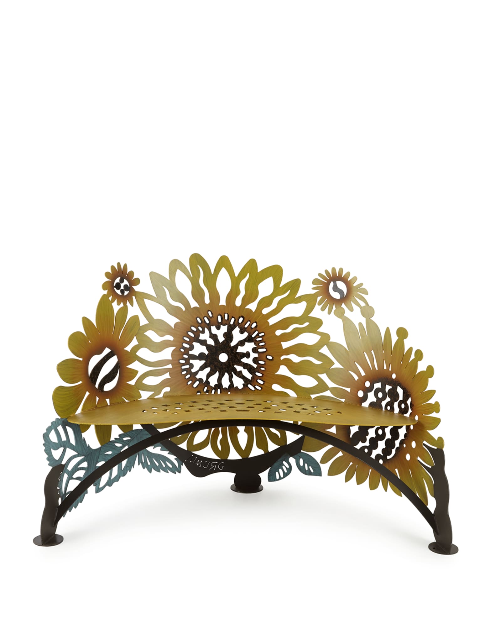 Cricket Forge Sunflower Bench | Neiman Marcus