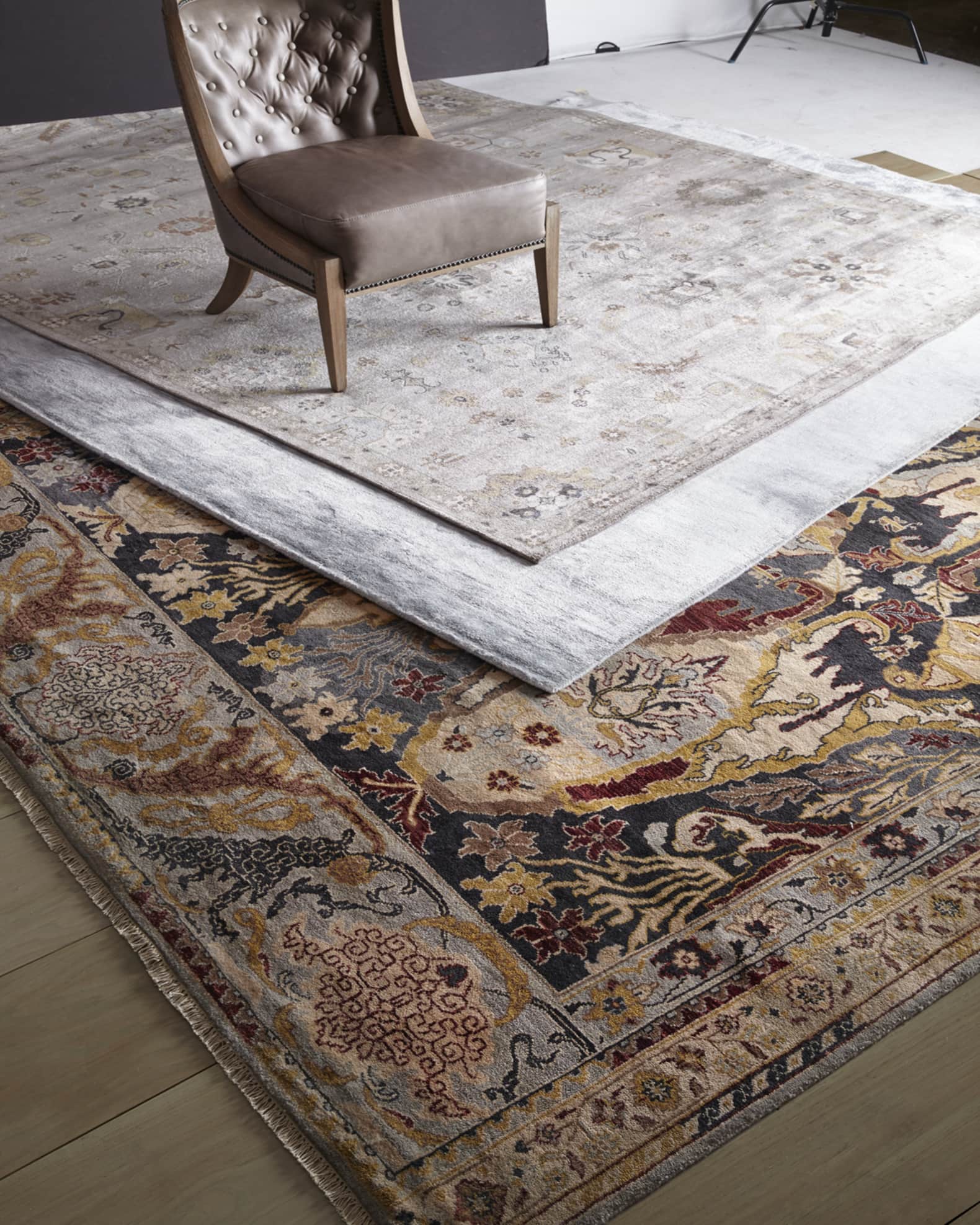 Madigan Hand-Knotted Rug | Neiman Marcus