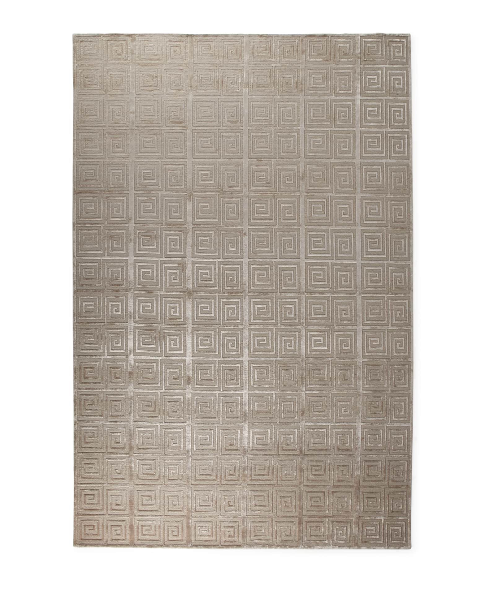 Diona Greek Key Rug | Neiman Marcus