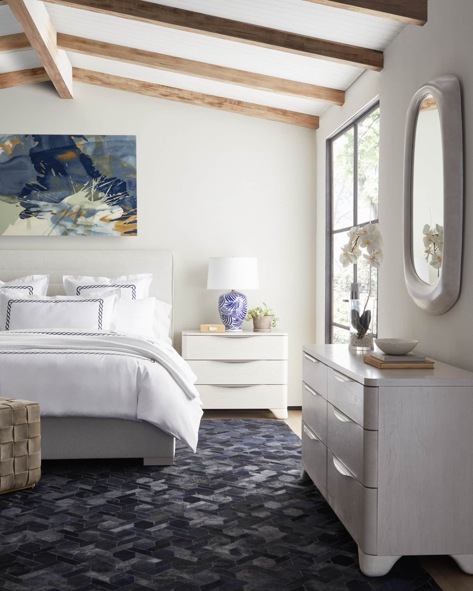 Kassatex Two European Catena Shams | Neiman Marcus