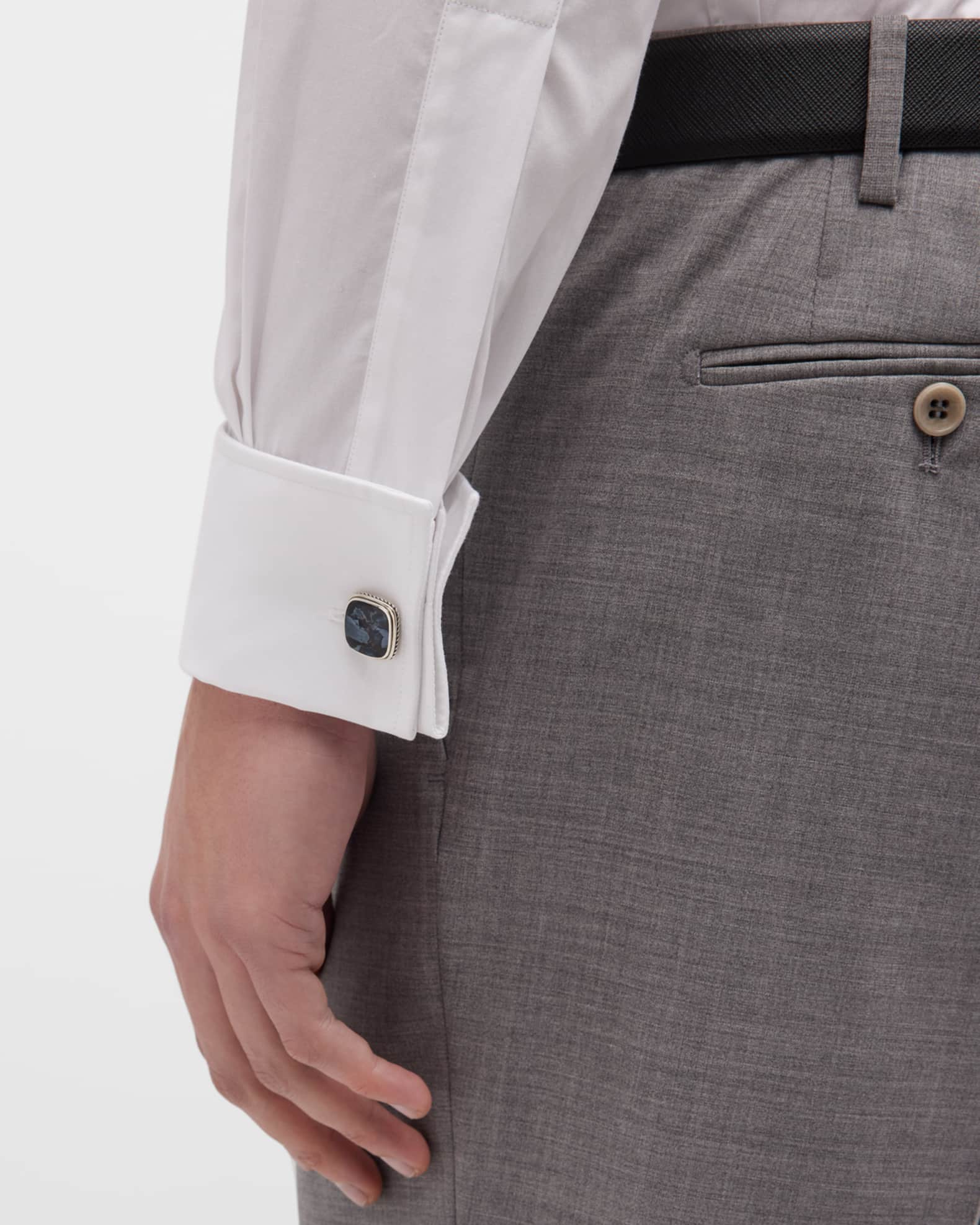 Charvet French-Cuff Dress Shirt | Neiman Marcus