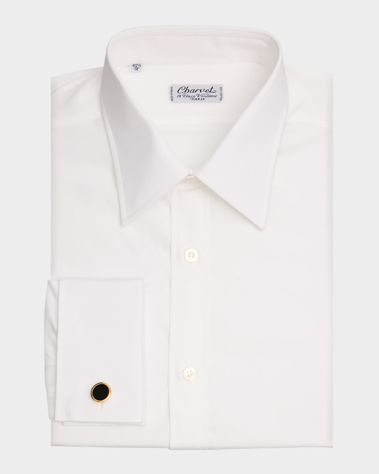 Charvet French-Cuff Dress Shirt | Neiman Marcus