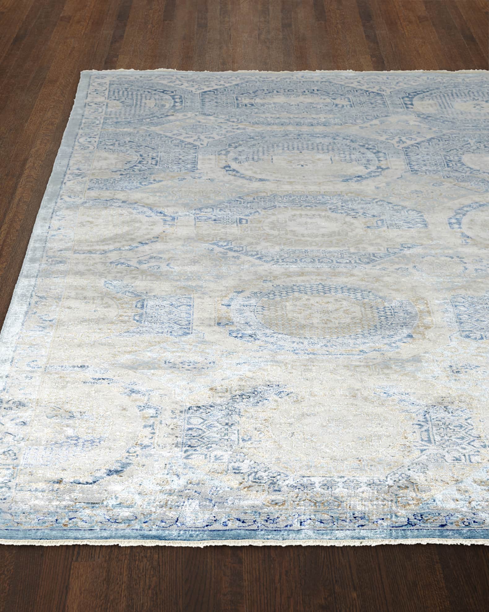 Venetian Blue Fine Rug | Neiman Marcus
