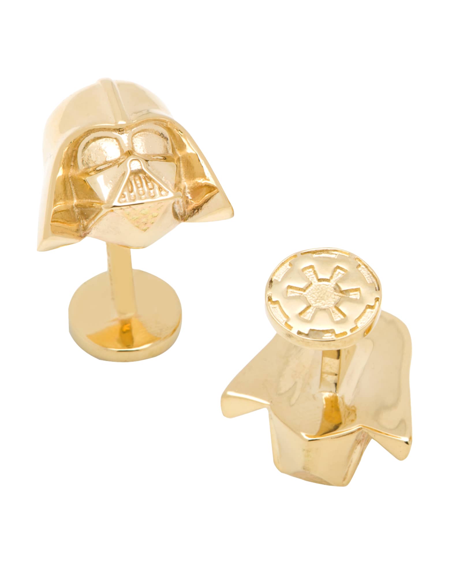 Gold Darth Vader and Yoda Cuff Links | Neiman Marcus