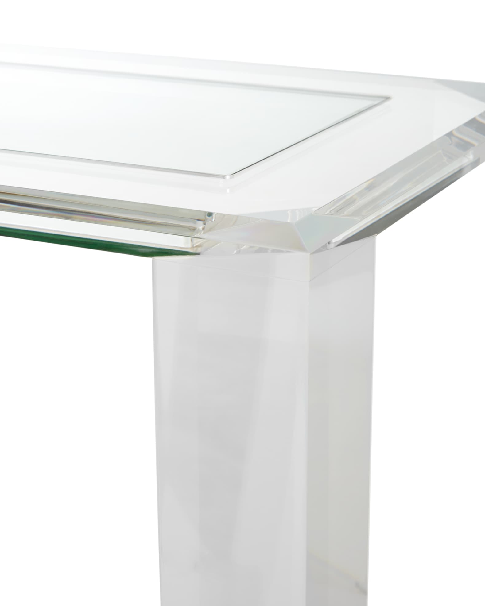 Interlude Home Surrey Acrylic Console Table | Neiman Marcus