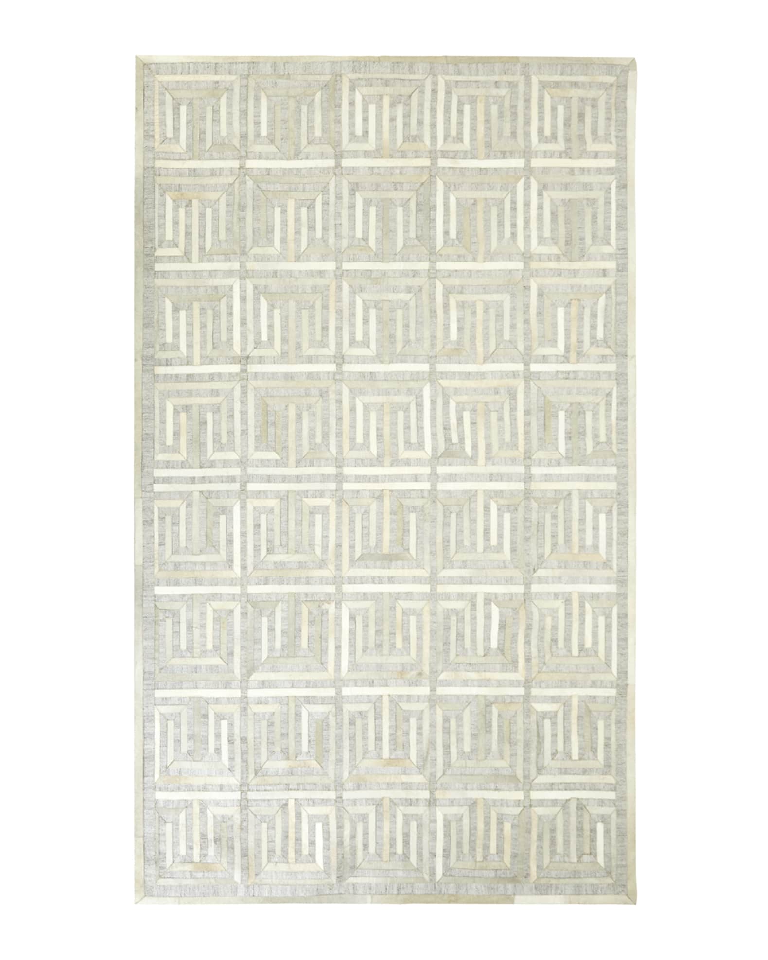Sterling Greek Key Rug | Neiman Marcus