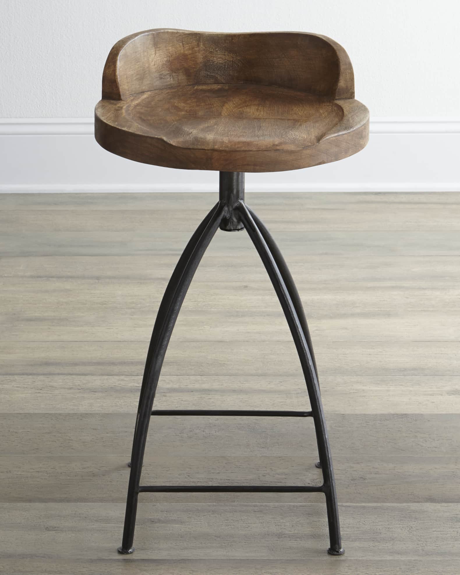 Arteriors Henson Counter Stool, 24.5” | Neiman Marcus