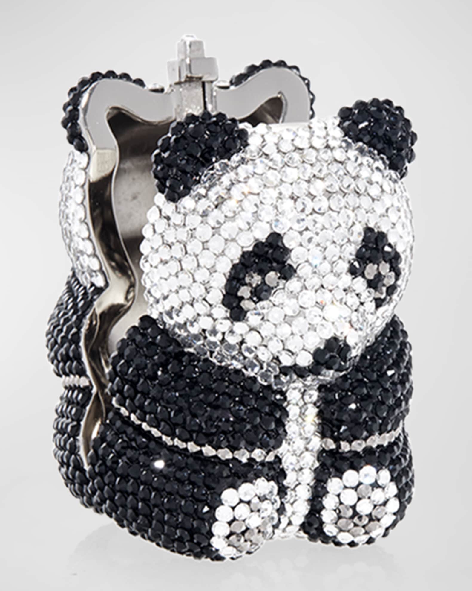 Judith Leiber Couture Ling Panda Crystal Pillbox | Neiman Marcus
