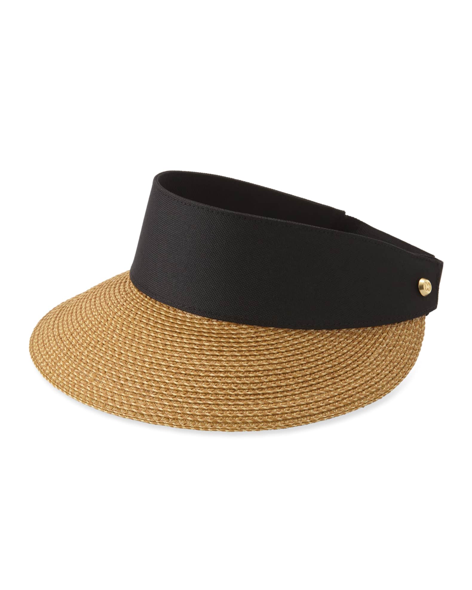 Eric Javits Champ Woven Visor | Neiman Marcus