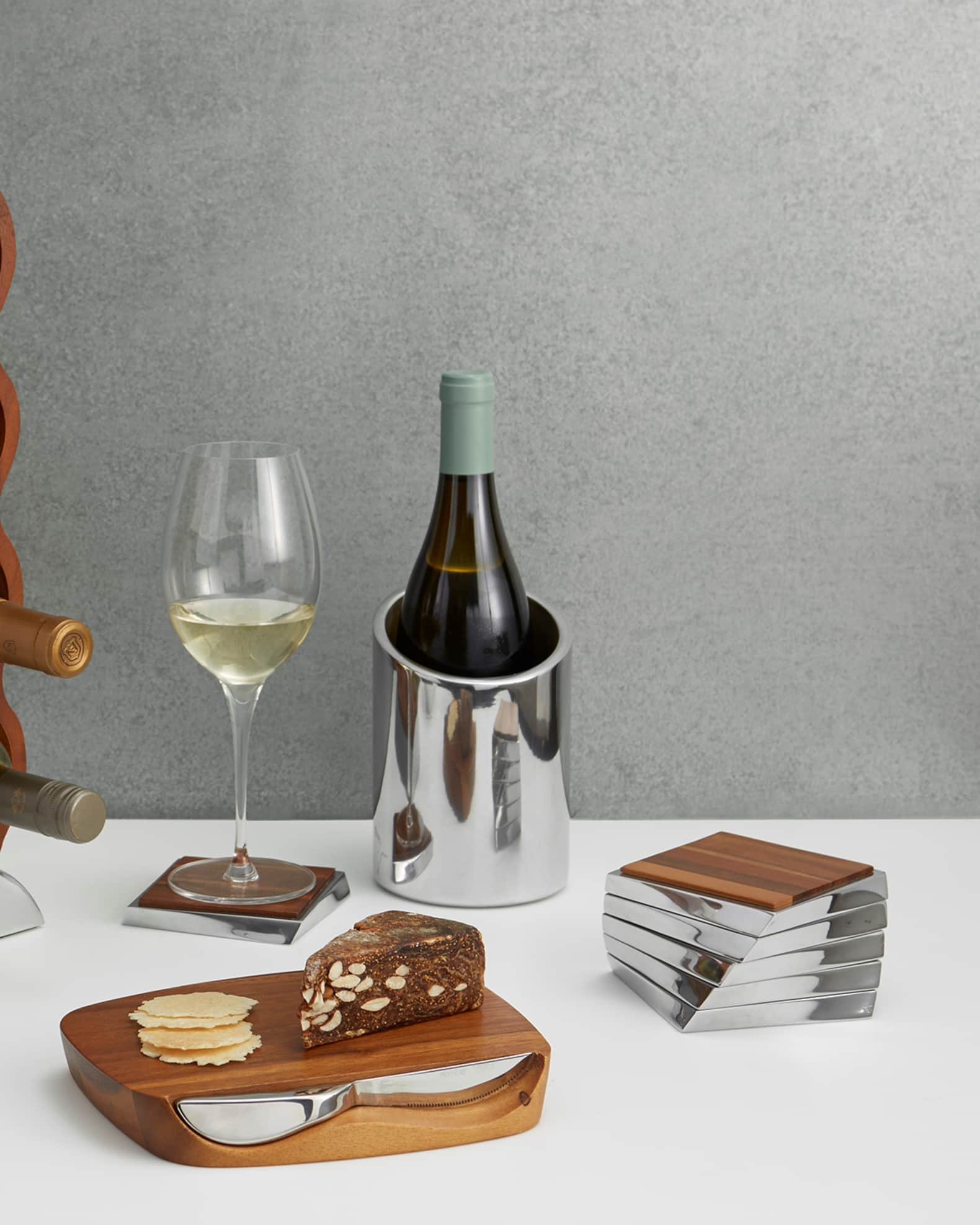 Nambe Twist Coaster Set | Neiman Marcus