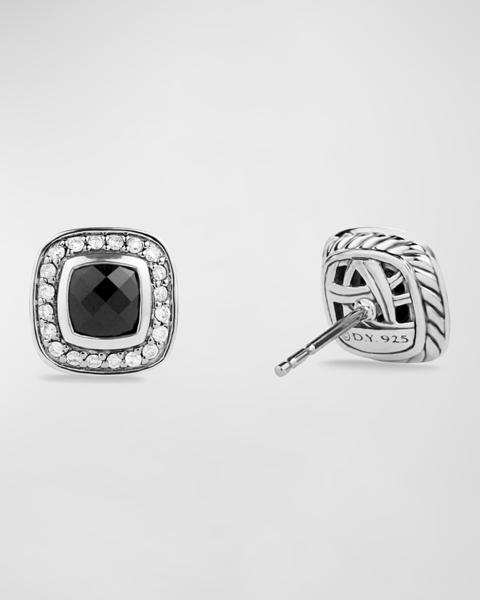 David Yurman Petite Albion Earrings with Gemstone and Diamonds | Neiman ...