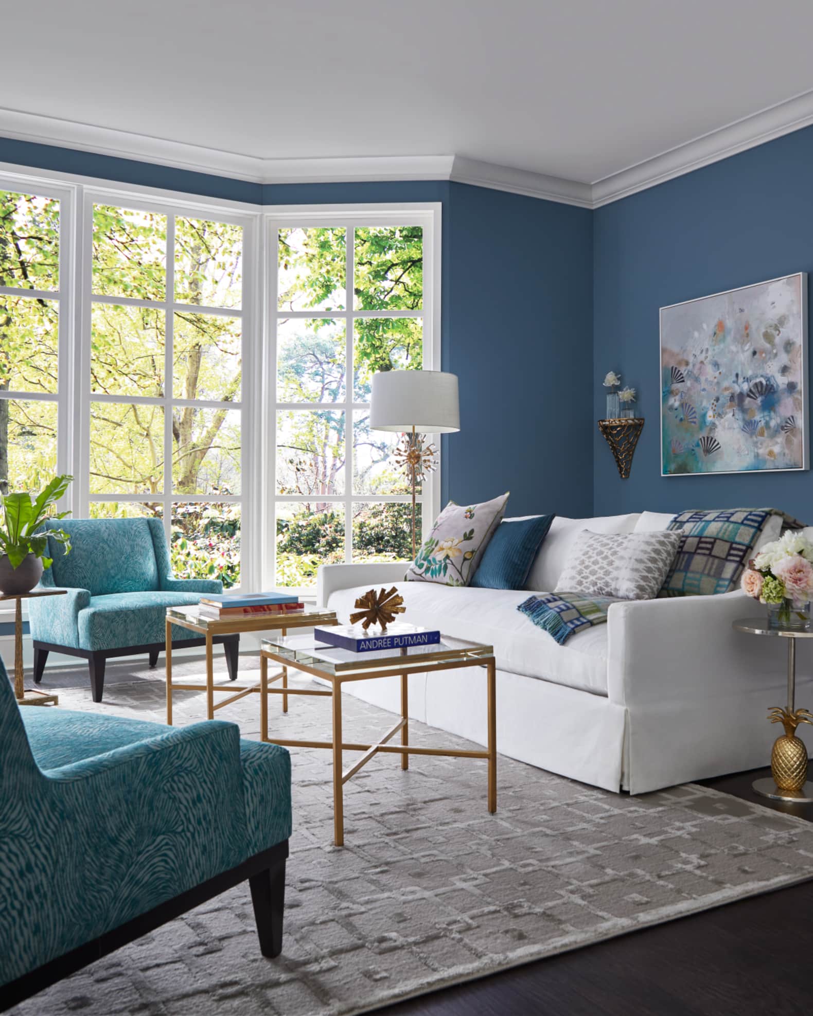 Exquisite Rugs Silver Blocks Rug, 10' x 14' | Neiman Marcus