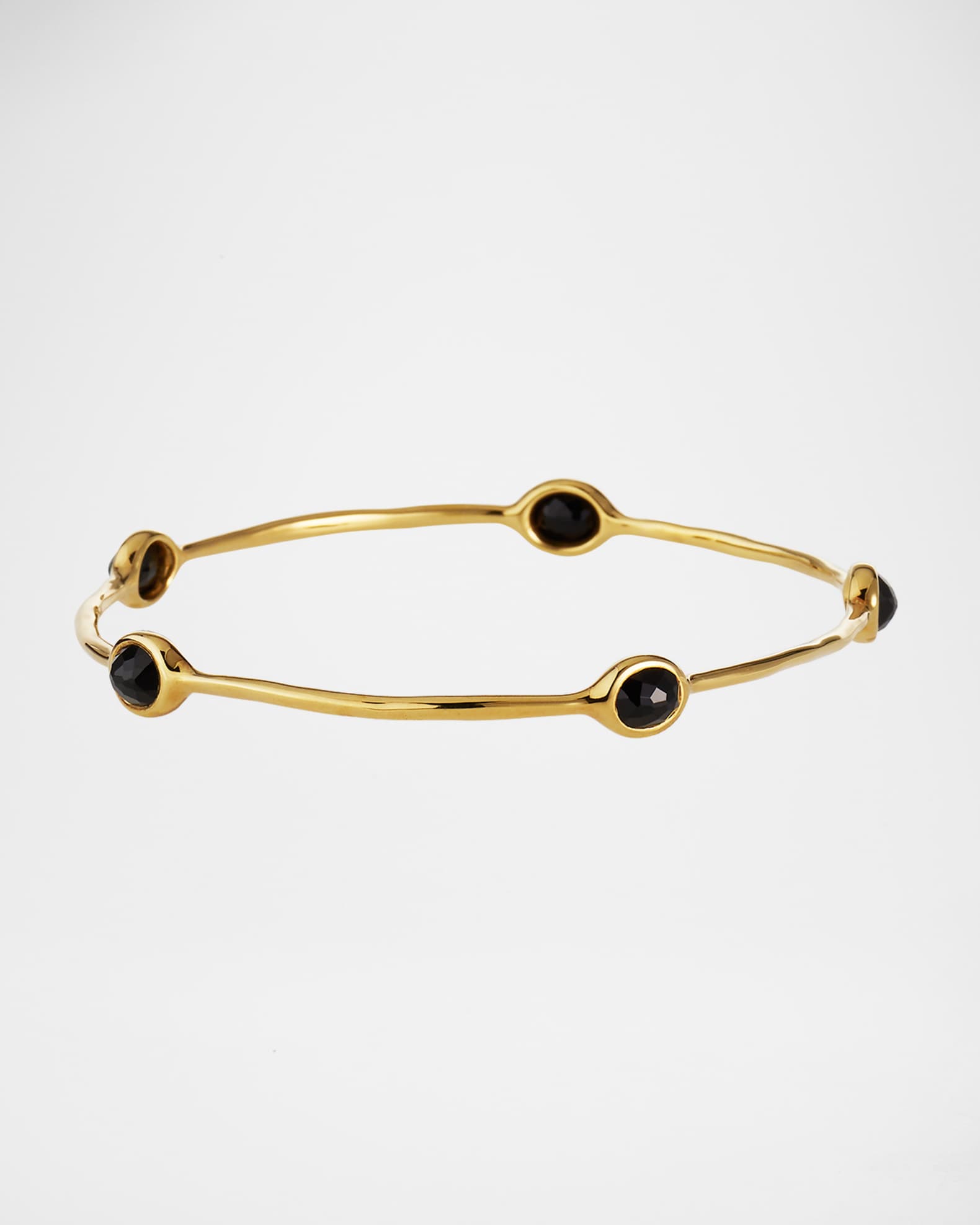 5-Stone Bangle in 18K Gold | Neiman Marcus