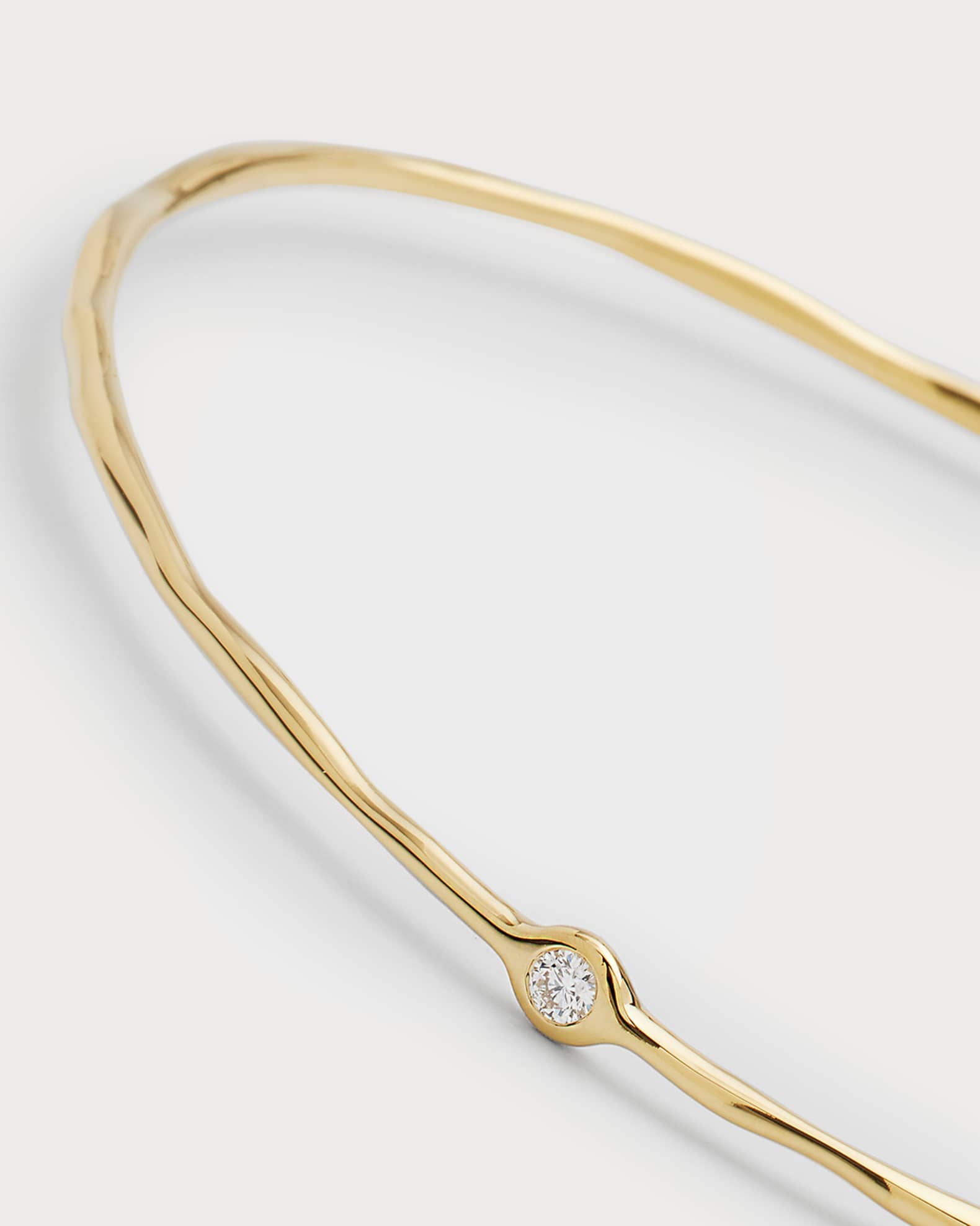 Ippolita Superstar Bangle in 18K Gold with Diamonds | Neiman Marcus