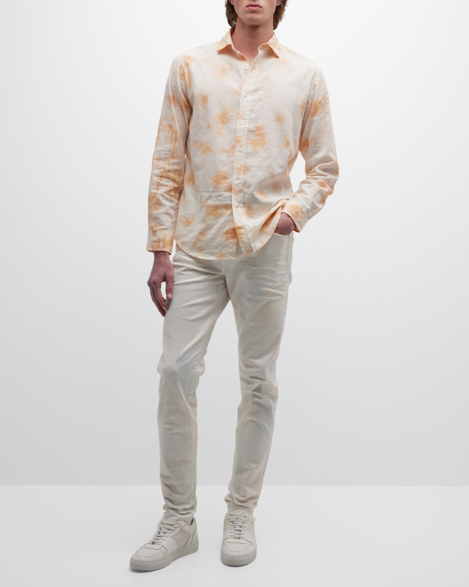 John Elliott Men's The Cast 2 Slim Fit Jeans | Neiman Marcus