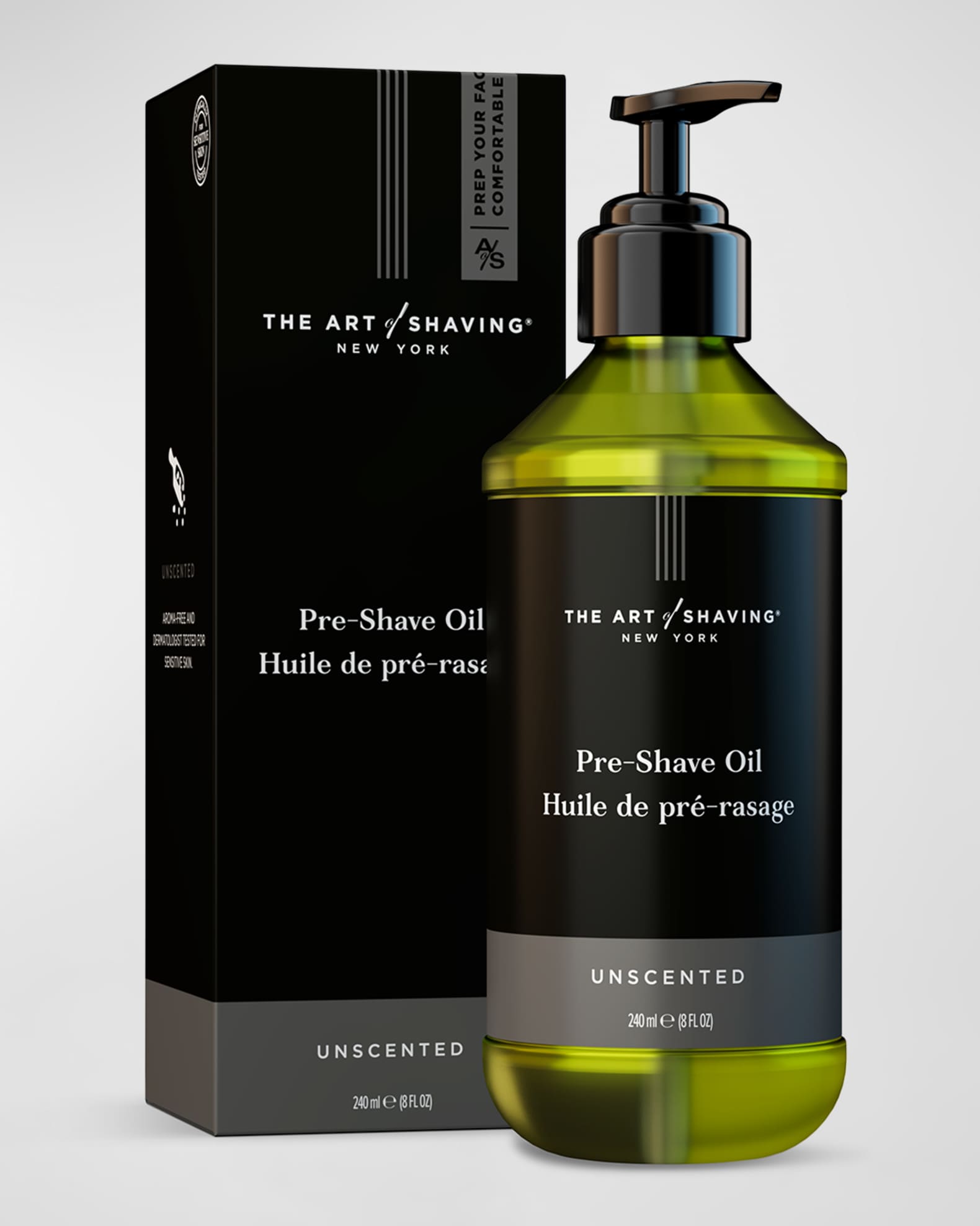 The Art of Shaving 8 oz. Large Pre-Shave Oil, Unscented | Neiman Marcus