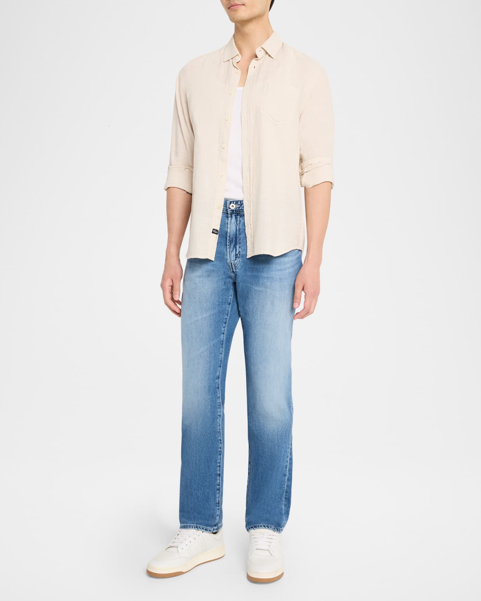 AG Jeans Men's Graduate Das Straight-Leg Jeans | Neiman Marcus
