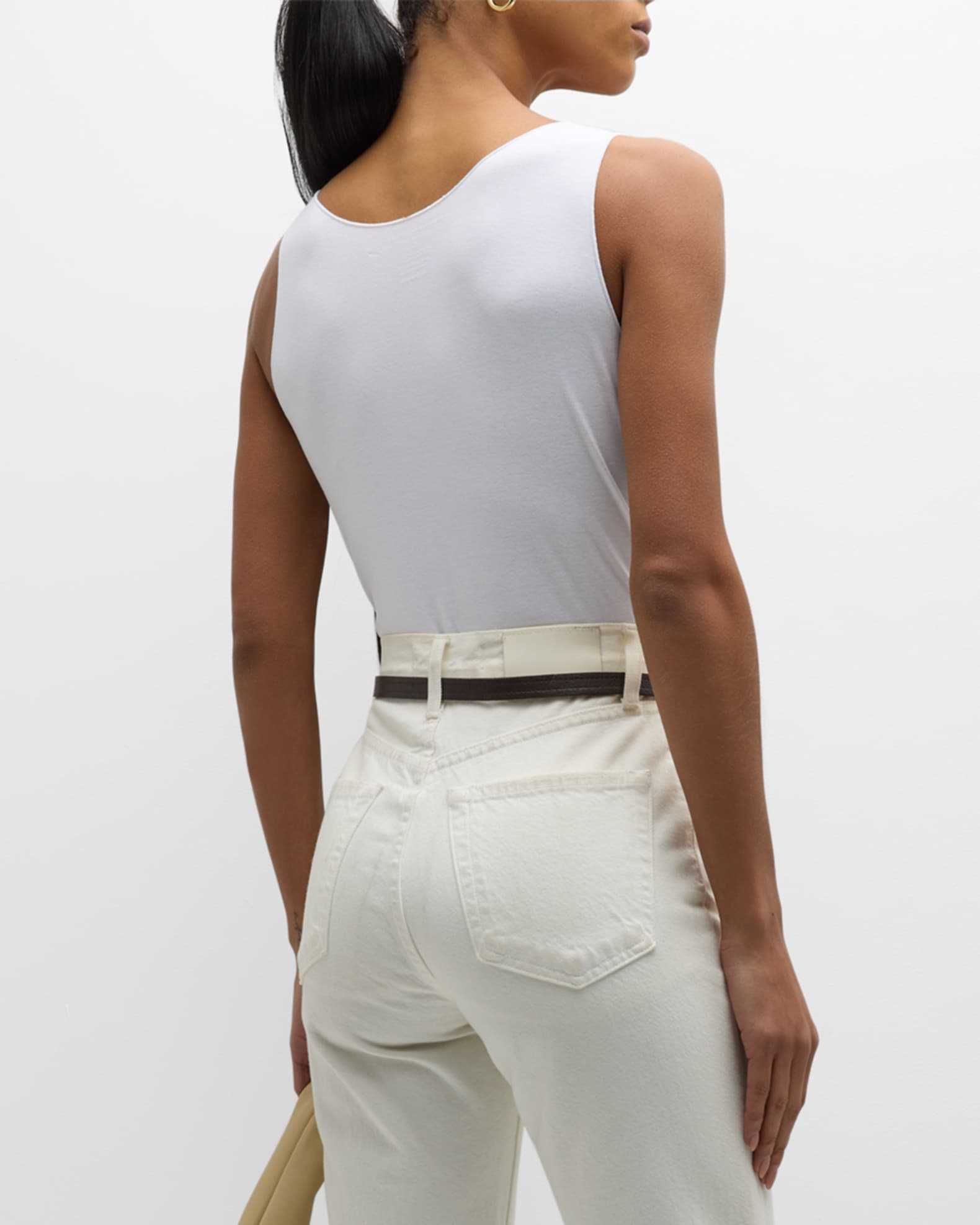 Majestic Filatures Soft Touch Marrow-Edge Tank | Neiman Marcus