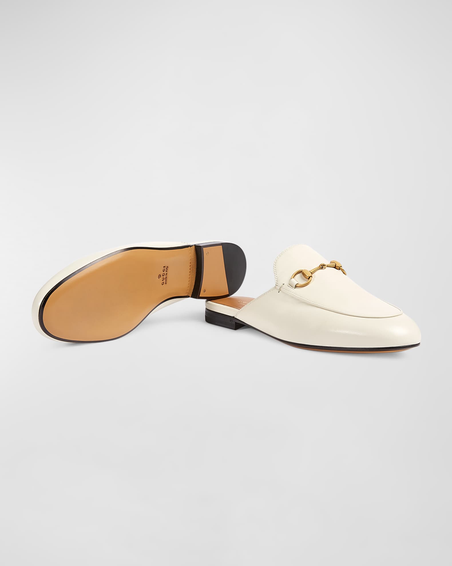 Gucci Princetown Leather Mules | Neiman Marcus