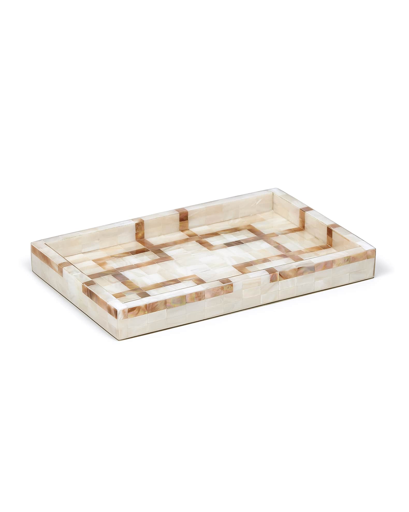 Labrazel Parquet Vanity Tray | Neiman Marcus