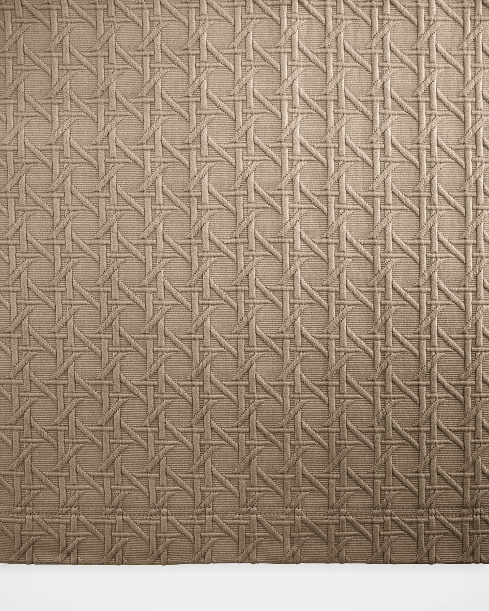 Sferra Marcus Full/Queen Cane Matelasse Coverlet | Neiman Marcus