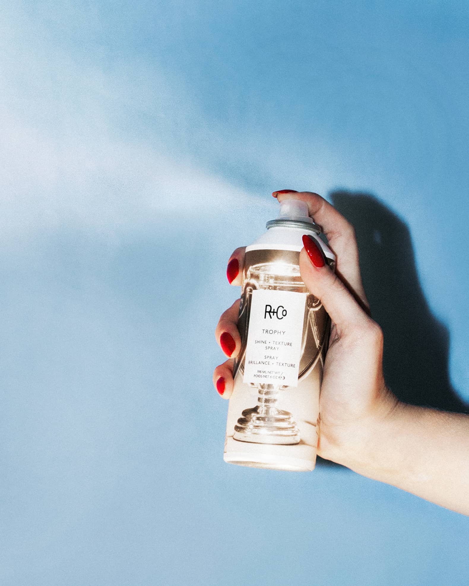 R+Co 6 oz. TROPHY Shine Texture Spray | Neiman Marcus