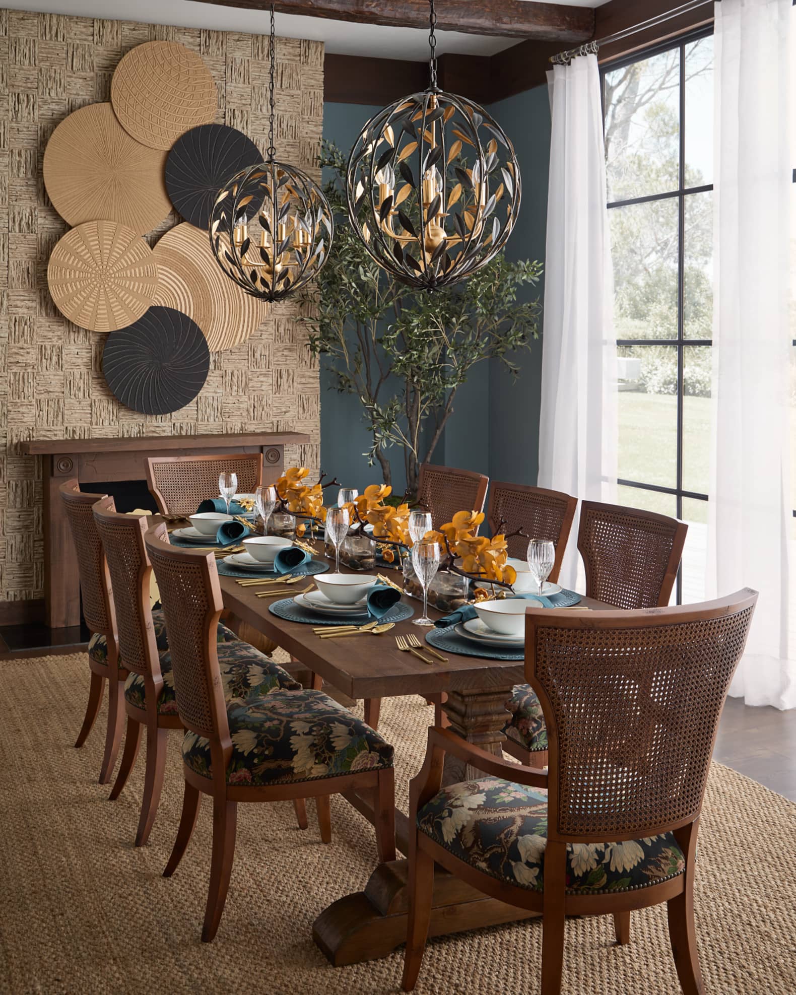 Four Hands Durham Trestle Dining Table | Neiman Marcus