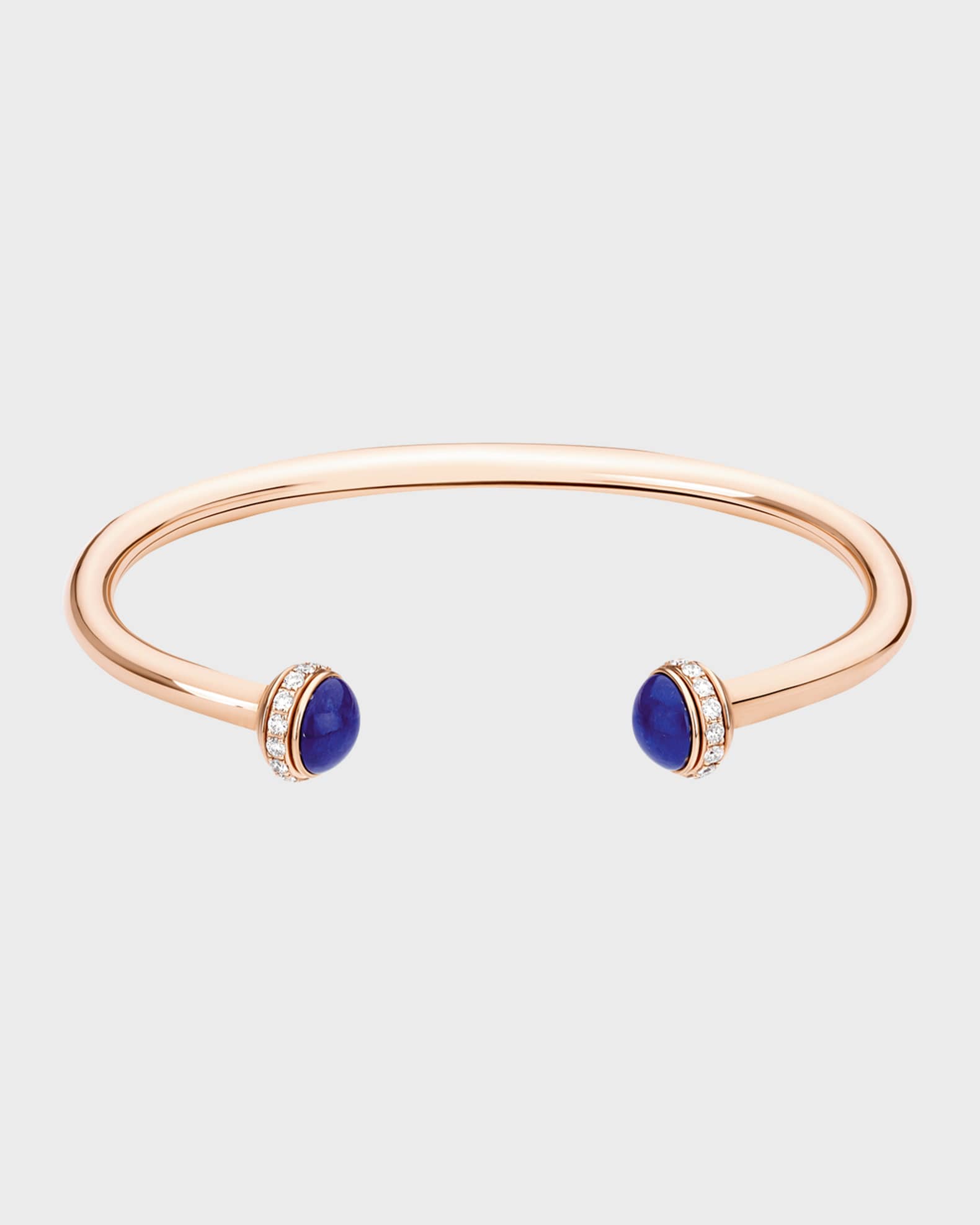 PIAGET Possession Large Lapis Cabochon Bracelet in 18K Red Gold, Size L ...