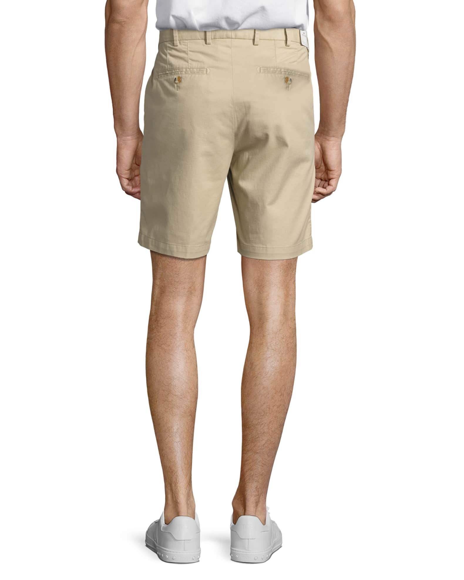 Peter Millar Crown Soft Touch Twill Shorts | Neiman Marcus