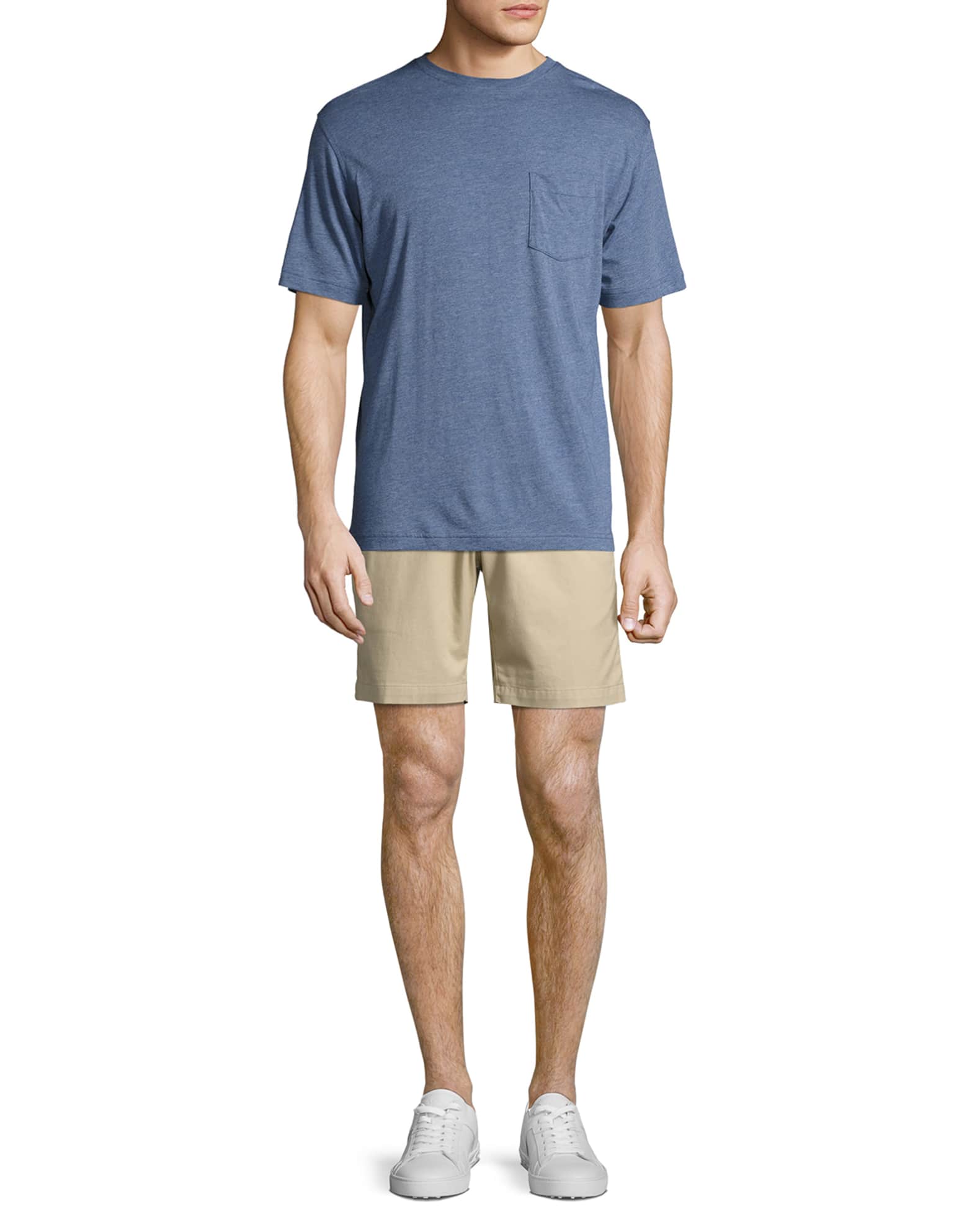 Peter Millar Crown Soft Touch Twill Shorts | Neiman Marcus