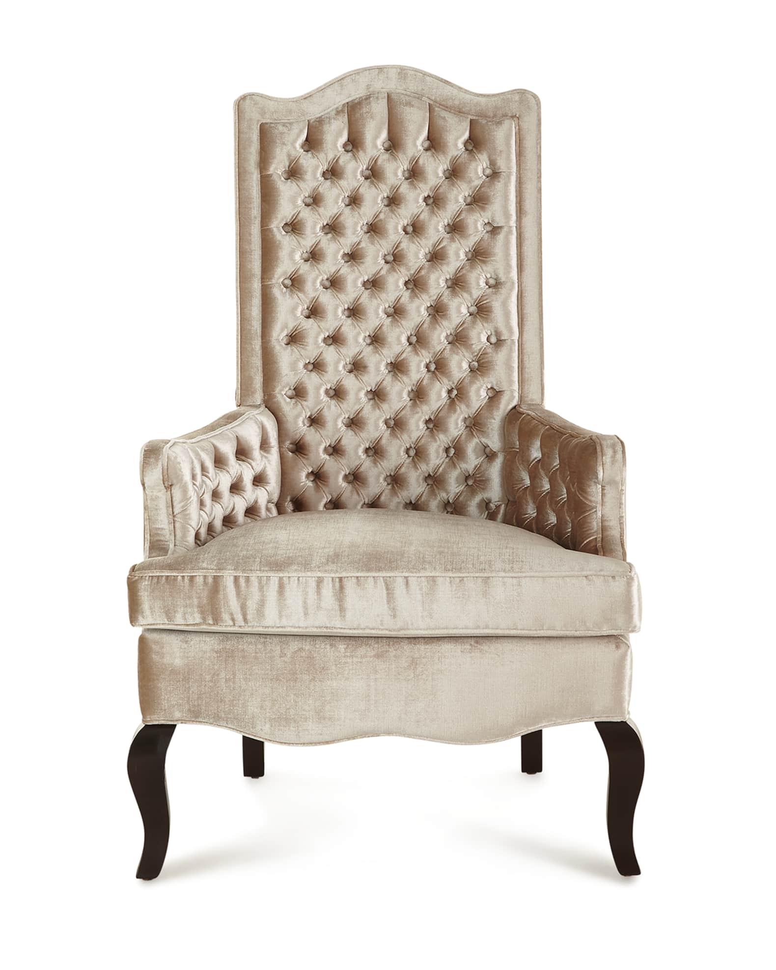 Haute House Marion Tall Back Tufted Chair | Neiman Marcus