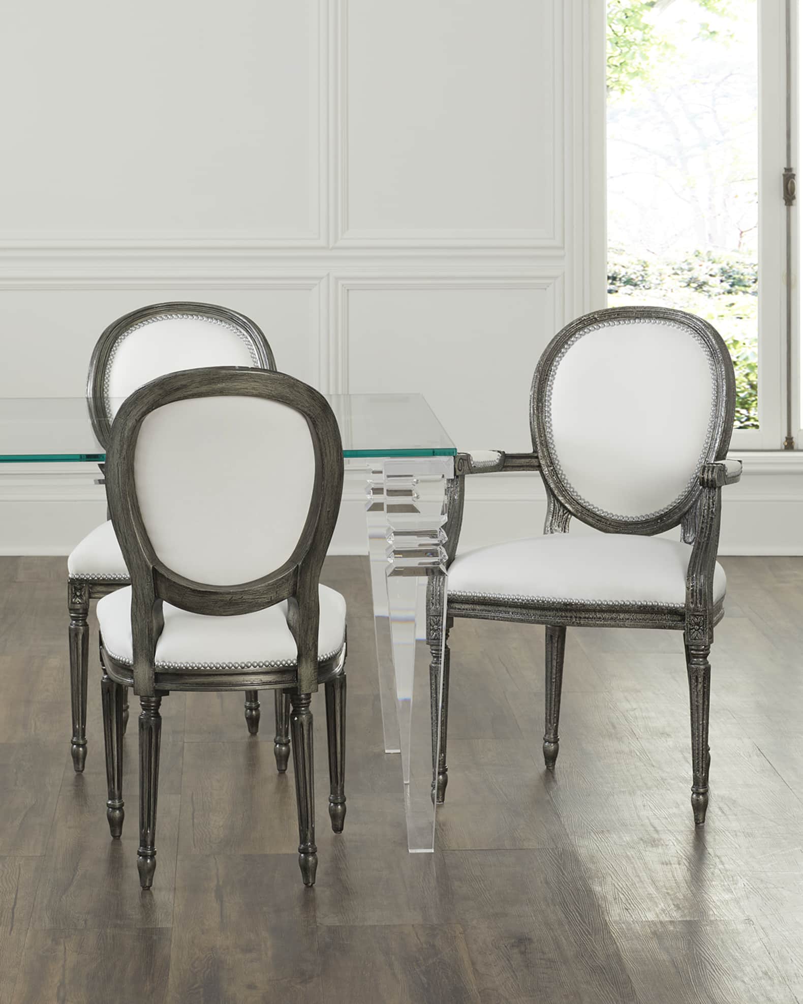 Interlude Home Christelle Acrylic Dining Table | Neiman Marcus